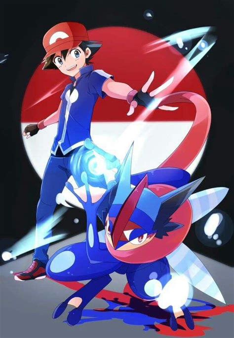 Ash Ketchum And Greninja Fan Art