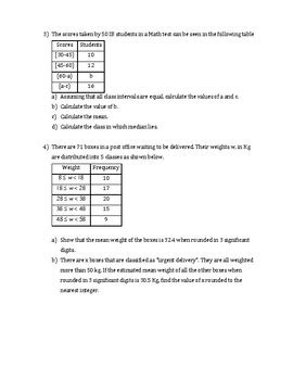 Mean Median And Mode In Grouped Data By Dimitris Charalampidis TPT