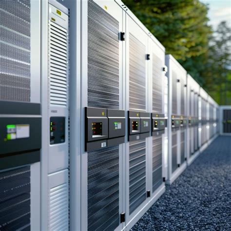 Detail The Innovations In Renewable Energy Storage Solutions Premium Ai Generated Image