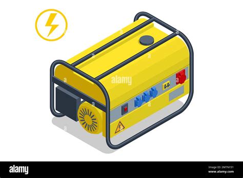 Diesel Generator Urban Stock Vector Images Alamy