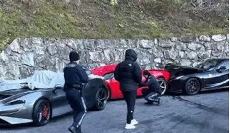 Стало відомо про найдорожчу аварію за участю суперкарів збитки на 7 5 млн доларів Читайте на