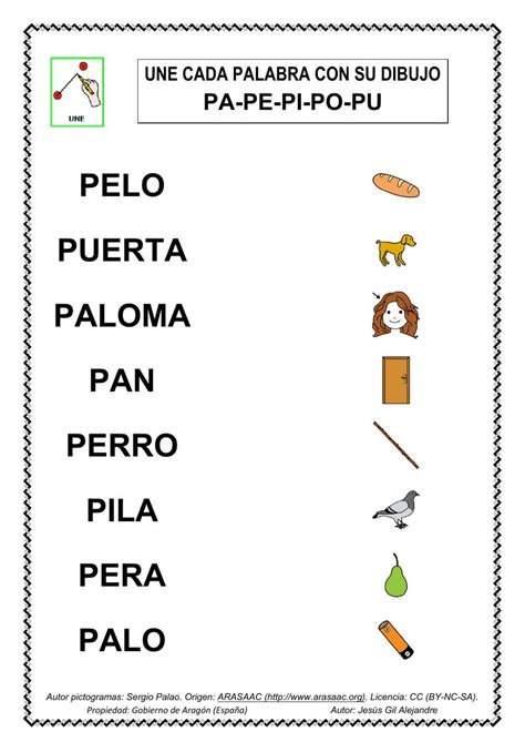 Unir Palabras Con Imagenes