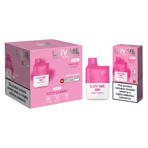 Fizzy Cherry 600 Puffs Luvme