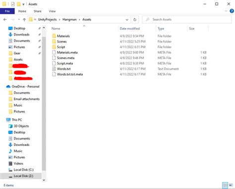 Filenotfoundexception But The Folder Does Exist 202110f1 Runity3d