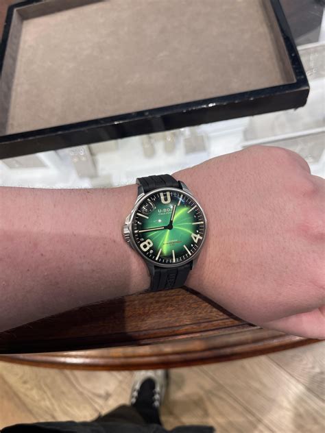 [u Boat Lhd] Not If But Which Green Or Blue Dial R Watches