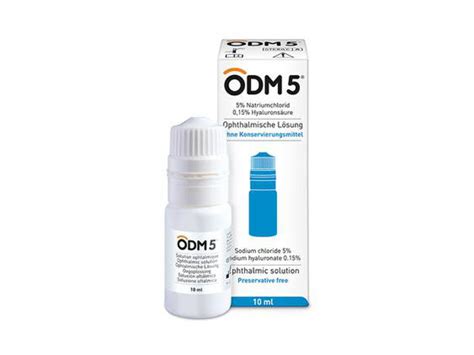 Odm5 Hyperosmolar Ophthalmic Solution Without Preservatives 10ml