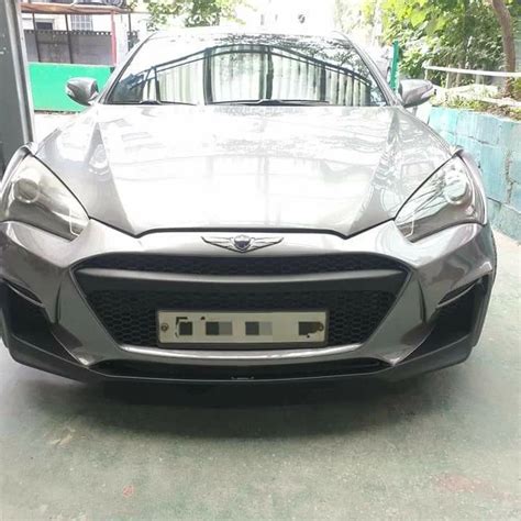 카닝모터스 제네시스쿠페젠쿱구쿱 엠엔에스 하이퍼지 프론트에어댐 리어에어댐