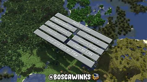 Pause Menu Xl Minecraft Map