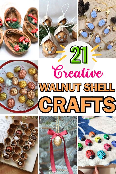 20 Adorable Walnut Shell Crafts That Anyone Can Make