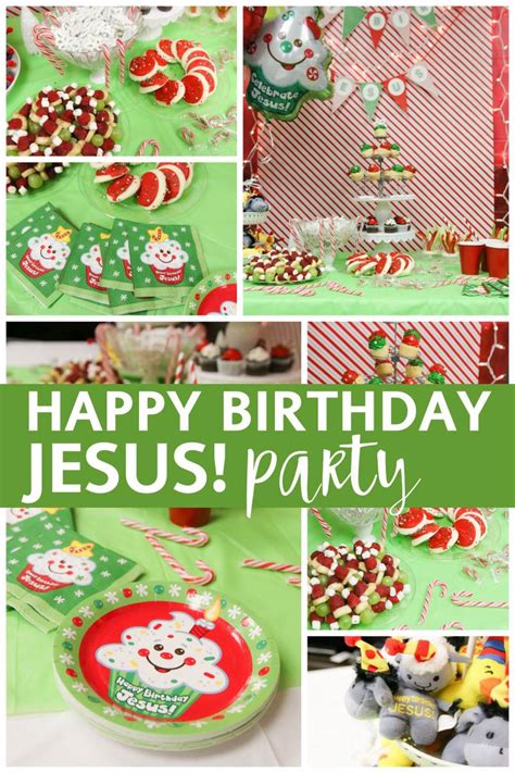 Happy Birthday Jesus Or Christmas Birthday Invitation