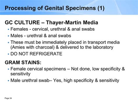 Specimen Processing Ppt