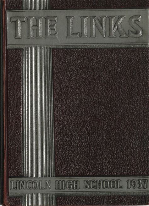 Yearbooks Lincoln High School Library