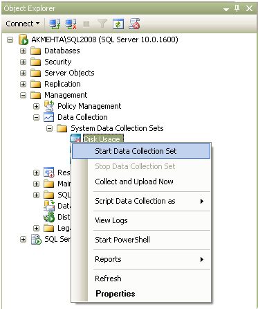 Performance Data Collection And Warehouse Feature Of SQL Server 2008 Part 2