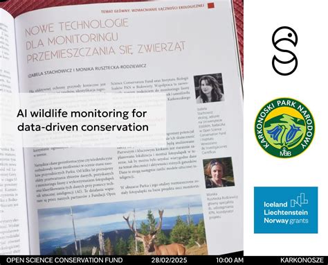Communication Poland Conservation Innovation Wildlifemonitoring