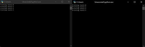 Running Two Python Scripts Simultaneously From Batch File Using