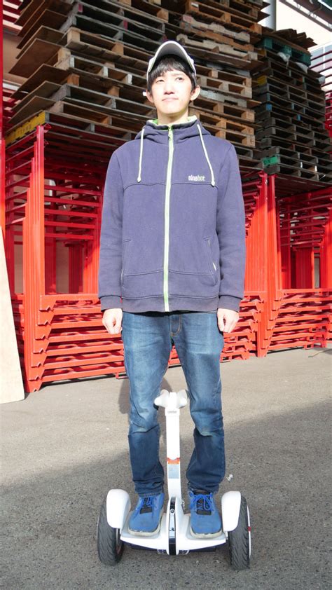 I Tried Riding Just Before The Release Of The Small Mobility Ninebot