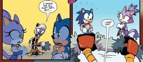 Hedgehogs Cant Swim Sonic The Hedgehog Idw Issue 4