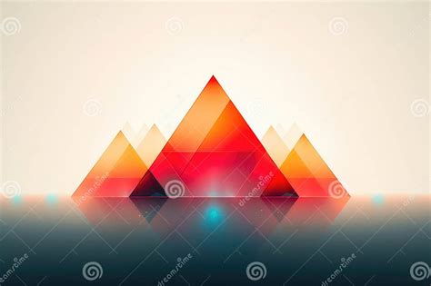 Abstract Pyramid Patterns Generative Ai Stock Illustration Illustration Of Abstract
