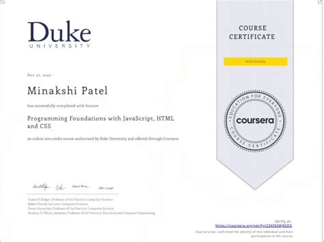 Minakshi Patel On Linkedin Learning Javascript Programming Html