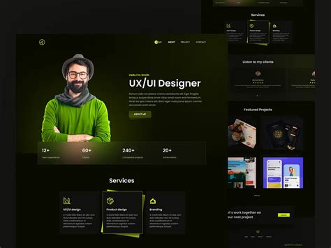 Ui Ux Portfolio Designs Themes Templates And Downloadable Graphic Elements On Dribbble