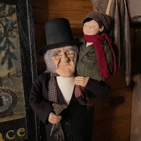 Scrooge With Tiny Tim The 13th Colony