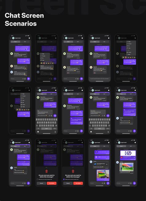 Cascade Communication App Ui Showcase Behance