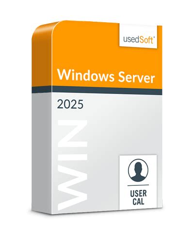 Microsoft Windows Server User Cal 2025 Volume Licence Usedsoft
