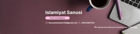 Islamiyat Sanusi On Linkedin Day 12 Of My 30 Day Html Css And Design