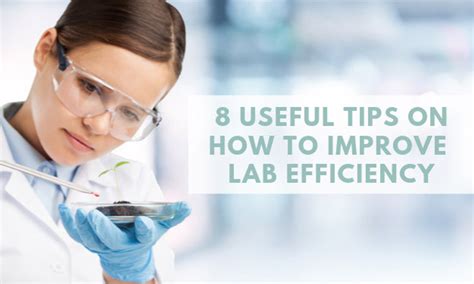how to improve laboratory productivity usa lab