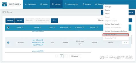 通过 kubernetes csi 实现 longhorn 卷快照备份、恢复、克隆与扩容功能 知乎