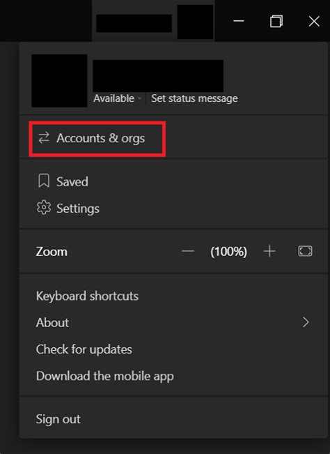 multiple accounts in teams pick an account to continue vs email