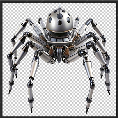 Big Spider Alien Robot In The Sky With And Modern Surrealism People Generative Ai Premium Ai