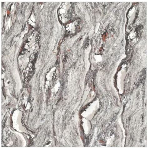 Glossy Stone Raspberry Ceramic Double Charge Tile Size 2x2 Feet