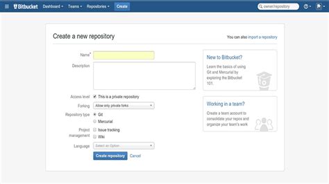 How To Create Branches In Git Repository Using Bitbucket For User