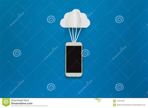 Network Connection And Cloud Storage Technology Concept Data