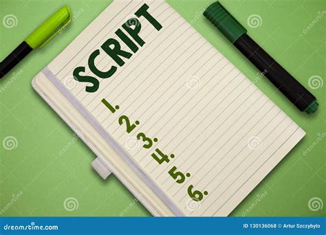 Handwriting Text Script Concept Meaning Handwriting As Distinct From Print Written Characters