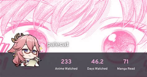 Palecat S Profile Anilist