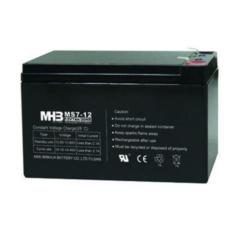 Акумулаторна батерия Mhb Ms7 12f1 12v 7ah с цена от лв Sravni Bg