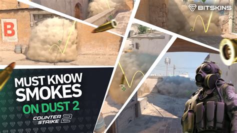 Must Know Dust 2 Smokes In Cs2