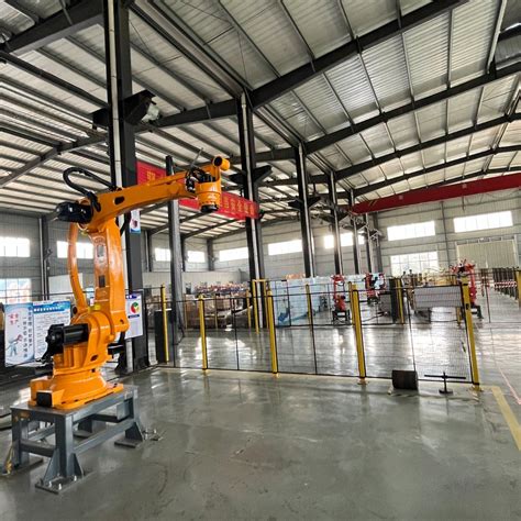 High Payload 4 Axis Pallet Industrial Robot For Loading And Unloading Robotic Arm And
