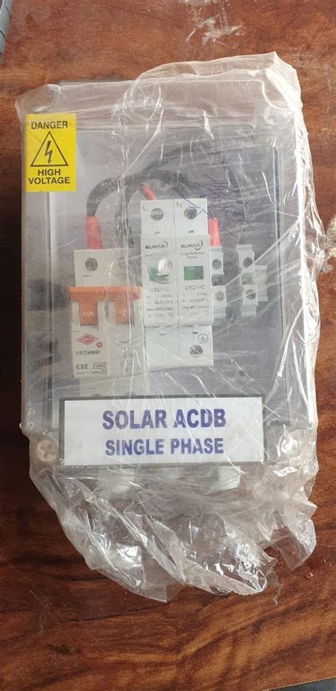 2 Kw Solar Acdb At ₹ 1550 Piece In Agra Id 2849492854291