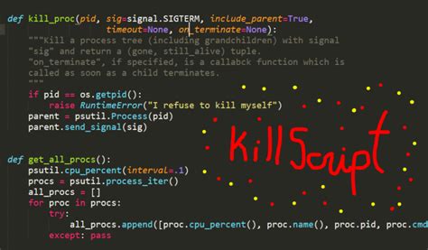 How To Kill Python Processes With Python Itself Python Programming