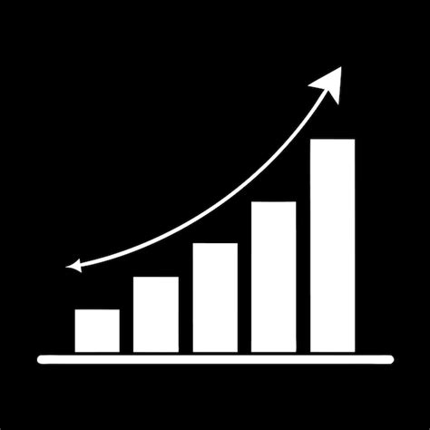 Premium Vector Business Concept Featuring Financial Growth Chart