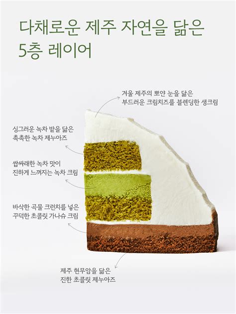 한라산 녹차 케이크 오설록