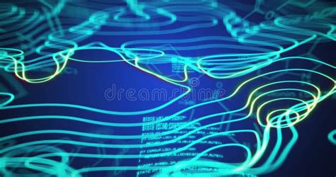 Image Of Data Processing And Network Of Connections Stock Image Image