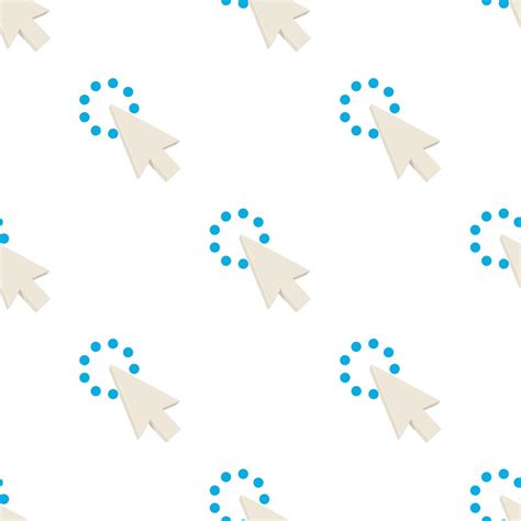 Pointing Cursor Pattern Seamless Vector Vector Art At Vecteezy