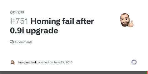Homing Fail After 0 9i Upgrade Issue 751 Grbl Grbl GitHub