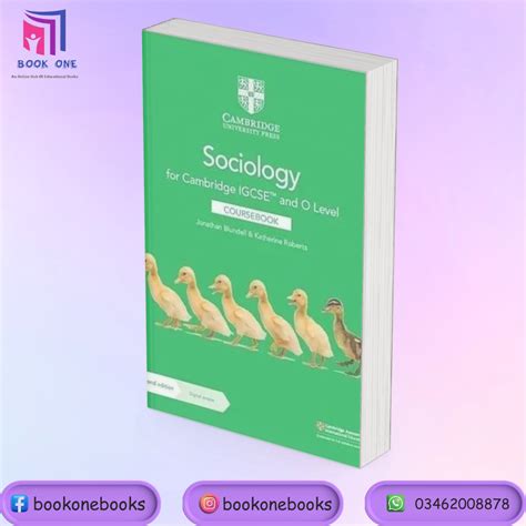 Cambridge Igcse And O Level Sociology Coursebook 2nd Edition Bookone Pk