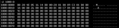 汇编——debug实验1 使用debug将下面的程序段写入内存 逐条执行 csdn博客