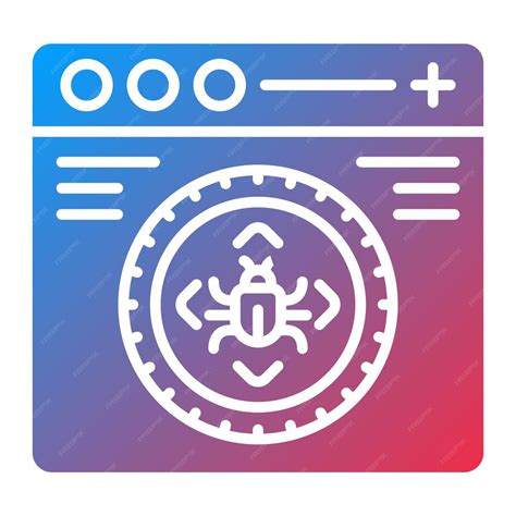 Premium Vector Bug Icon Vector Image Can Be Used For Computer Programming